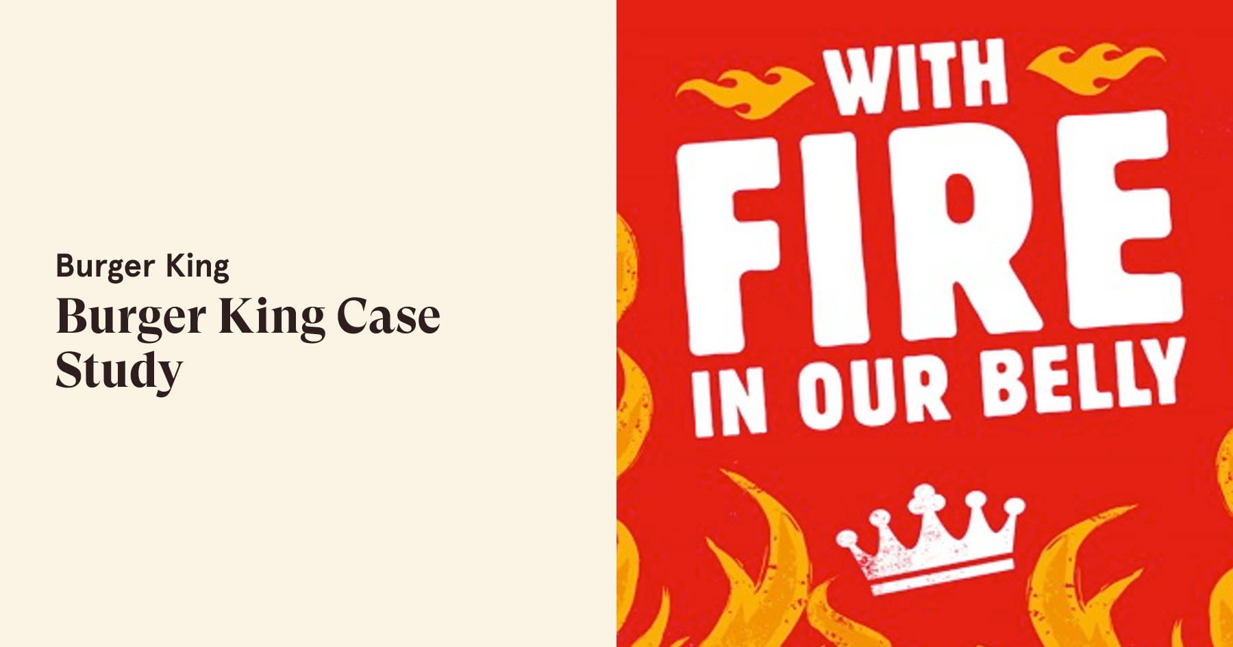 Burger King Case Study - People Made | Culture and Experience, EVP and ...